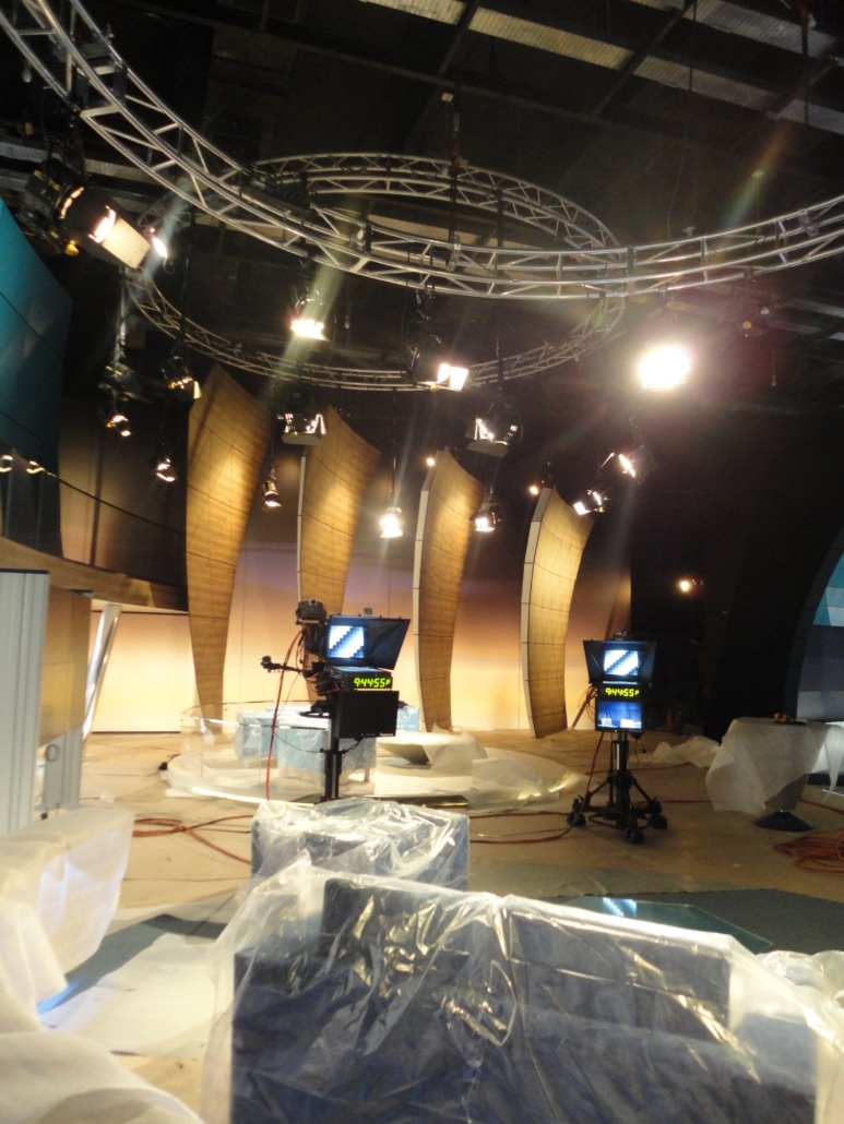 ERTU TV Cairo / Egypt - backstage creative lightdesign