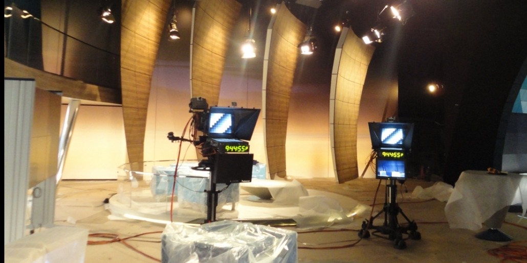 ERTU TV Cairo / Egypt - backstage creative lightdesign